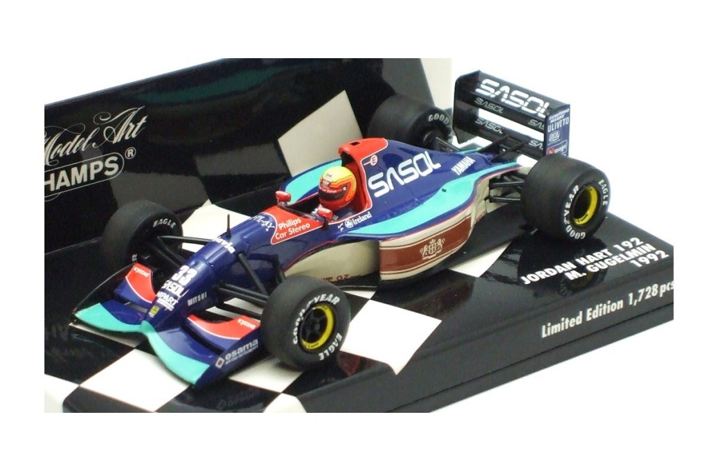 JORDAN HART 192 F1 1992 GUGELMIN - Boutique Auto Moto / SPARK