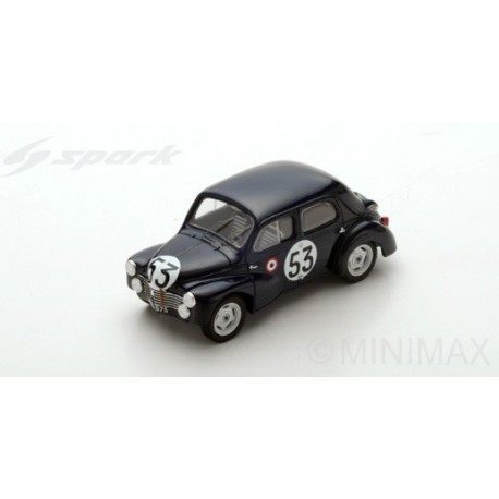 SPARK S5212 RENAULT 4CV 1063 N°53 24H Le Mans 1951 J. E. Vernet - J ...
