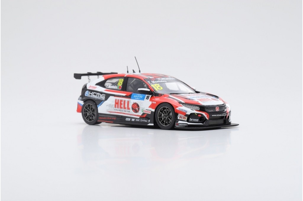 SPARK S8957 HONDA Civic Type R TCR N°18 KCMG Vainqueur Race 3 WTCR 2019 ...