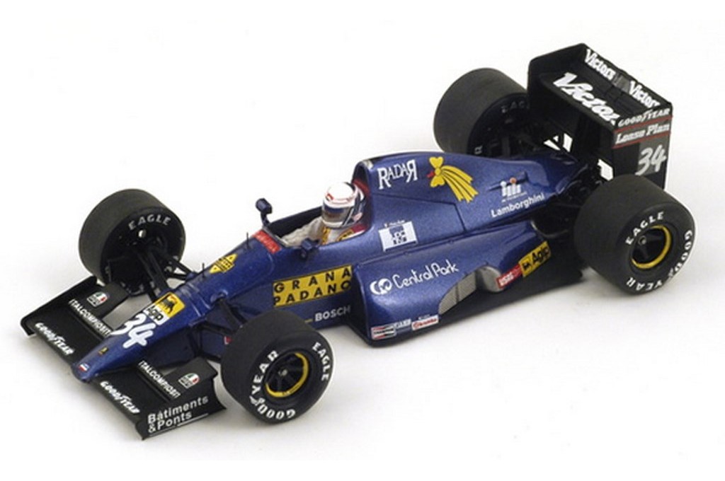 TEAM MODENA 291 N°34 GP F1 1991 - Boutique Auto Moto / SPARK