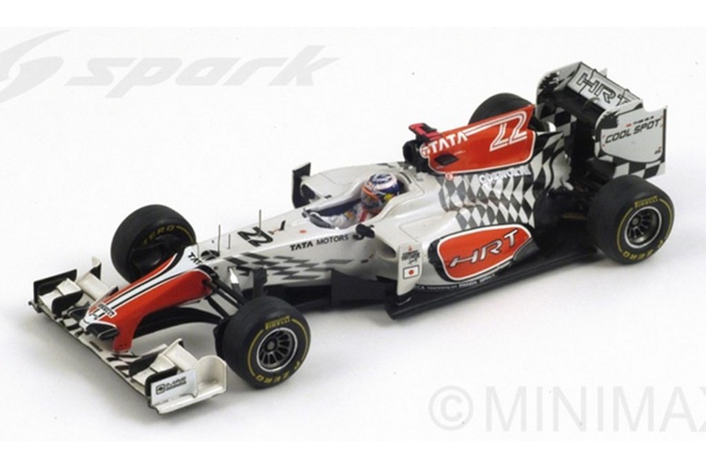 HRT F111 GP F1 BELGIQUE 2011 N°22 - Boutique Auto Moto / SPARK