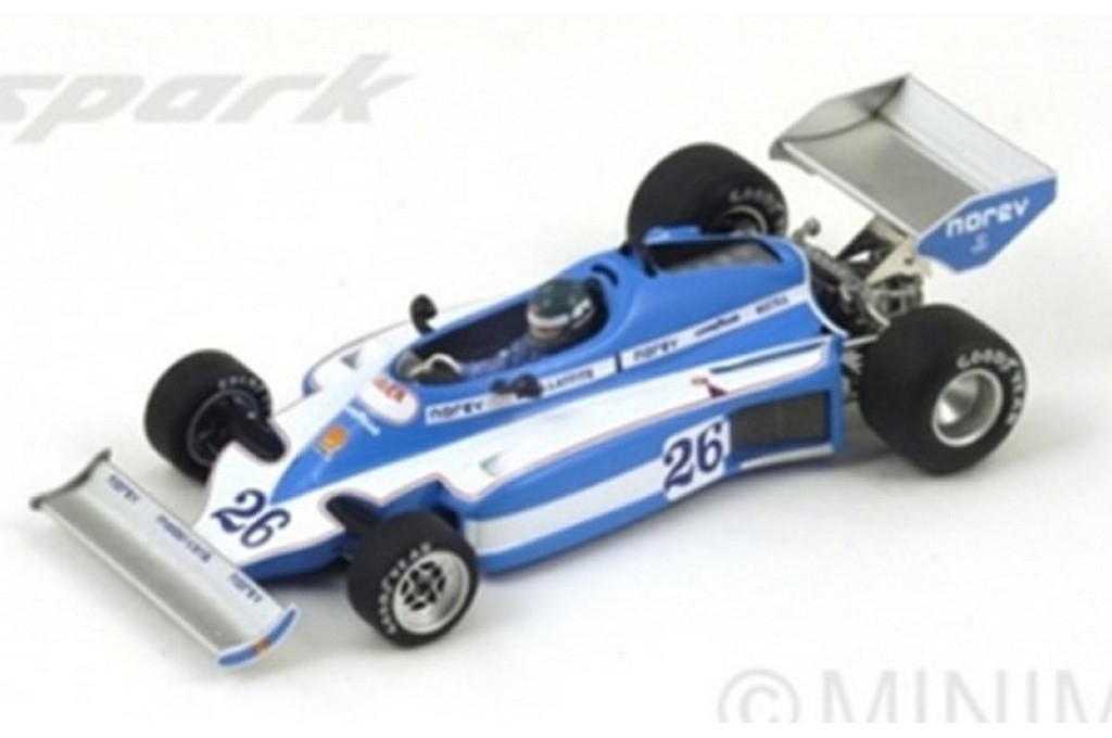 LIGIER JS7 N°26 GP F1 Brésil 1977 Jacque - Boutique Auto Moto / SPARK