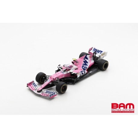 SPARK 18S565 RACING Point RP20 N°18 BWT Racing Point F1 Team 3ème GP ...