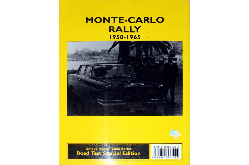 MONTE-CARLO RALLY 1950-1965 - Boutique Auto Moto / SPARK