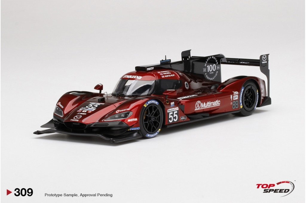 TOP SPEED TS0309 MAZDA RT-24P DPi N°55 Mazda Motorsports IMSA Vainque