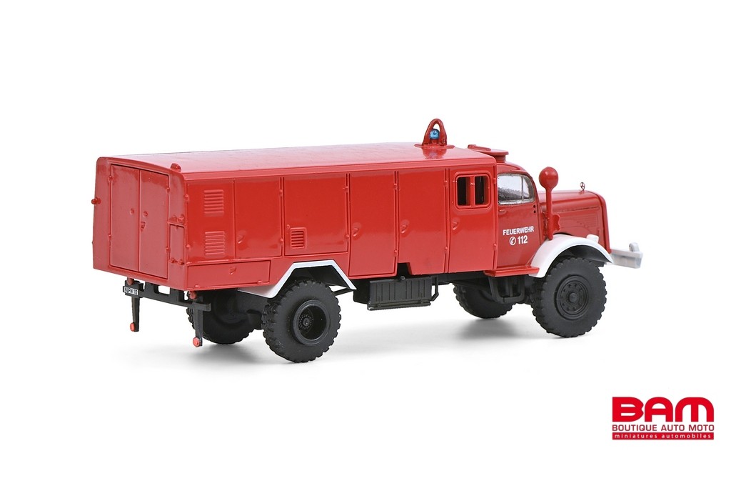SCHUCO 452649600 MERCEDES-BENZ LG 315 LF fire engine 1:87 - Boutique ...
