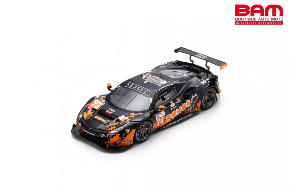 LOOKSMART LSLM167 FERRARI 488 GTE EVO N°74 KESSEL RACING 24H Le Mans ...