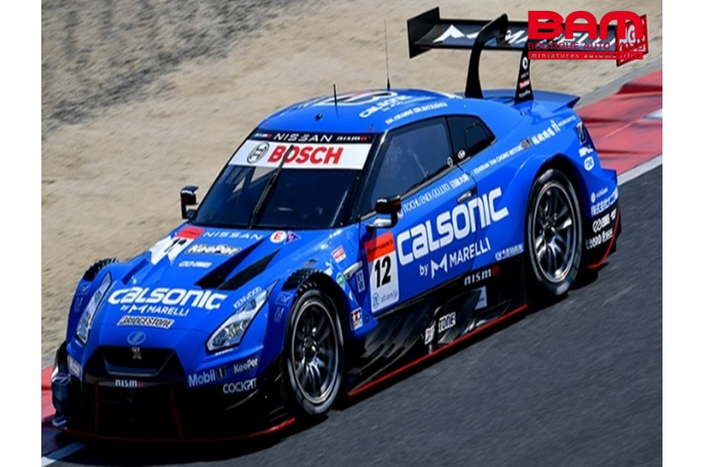 SPARK SGT123 NISSAN GT-R N°12 CALSONIC IMPUL TEAM IMPUL GT500 SUPER GT ...