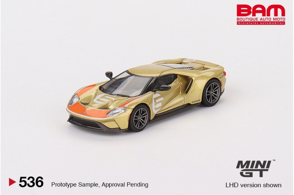 MINI GT MGT00536-L FORD GT Holman Moody Heritage Edition LHD (1/64 ...
