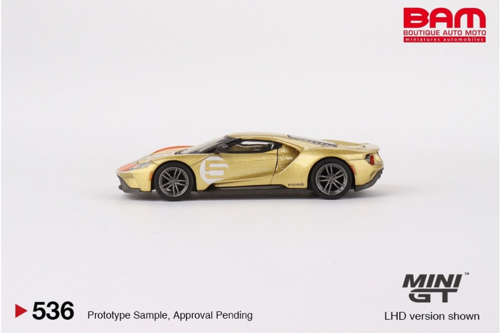 MINI GT MGT00536-L FORD GT Holman Moody Heritage Edition LHD (1/64 ...