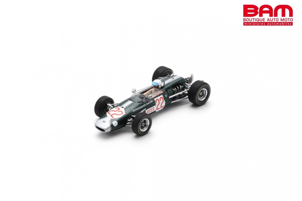 SPARK SG715 BRABHAM BT23 N°22 2ème GP F2 Allemagne 1967 -Alan Rees ...