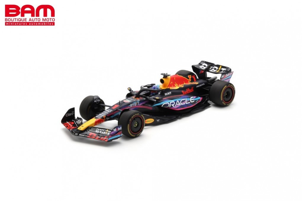 SPARK 12S041 RED BULL Racing RB19 N°1 Oracle Red Bull Racing Vainqueur ...