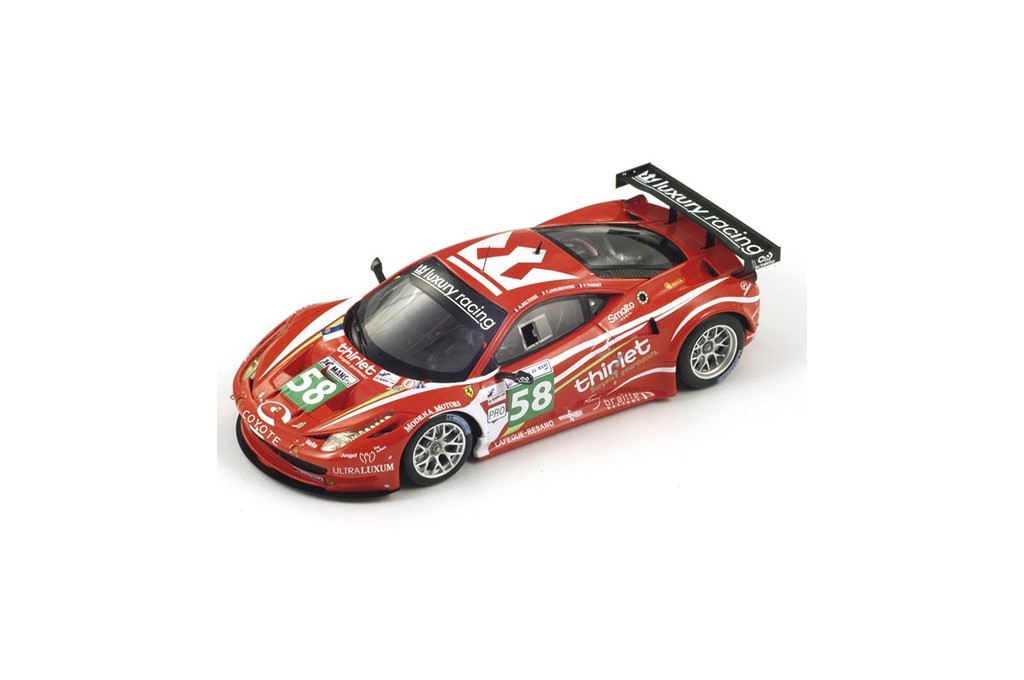 FUJIMI TSM11FJ019 FERRARI 458 Italia GT2 Luxury Racing n°5 - Boutique ...