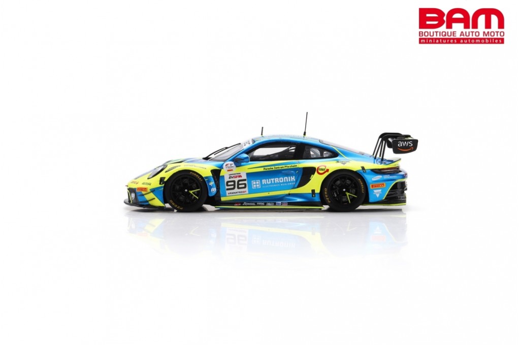 SPARK SB702 PORSCHE 911 GT3 R (992) N°96 Rutronik Racing 5ème 24H Spa ...