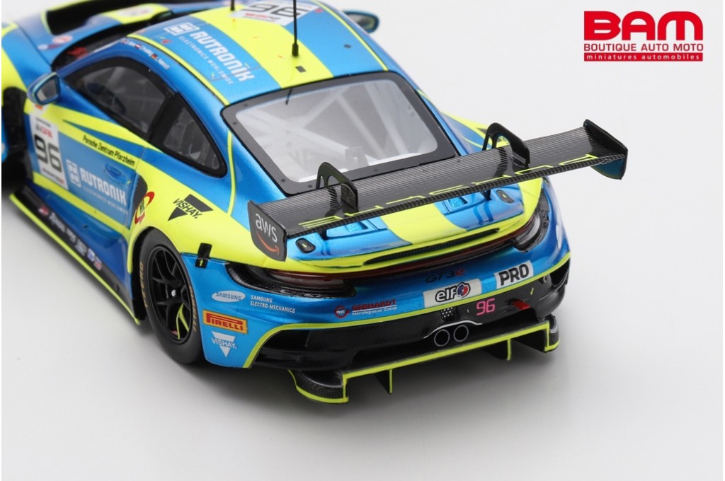 SPARK SB702 PORSCHE 911 GT3 R (992) N°96 Rutronik Racing 5ème 24H Spa ...