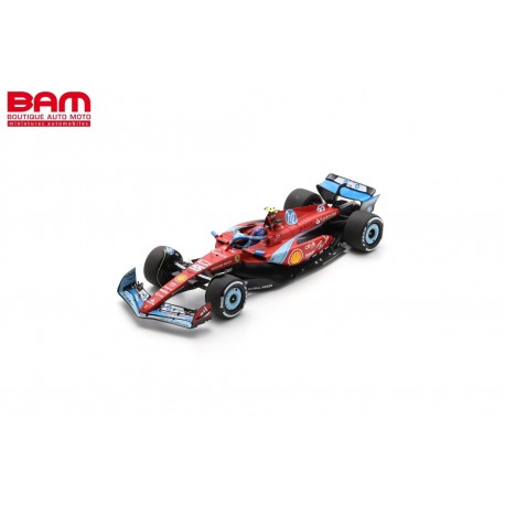 LOOKSMART LS18F1062 FERRARI SF24 N°55 5ème GP Miami 2024 Carlos Sainz (1/18) - Boutique Auto ...