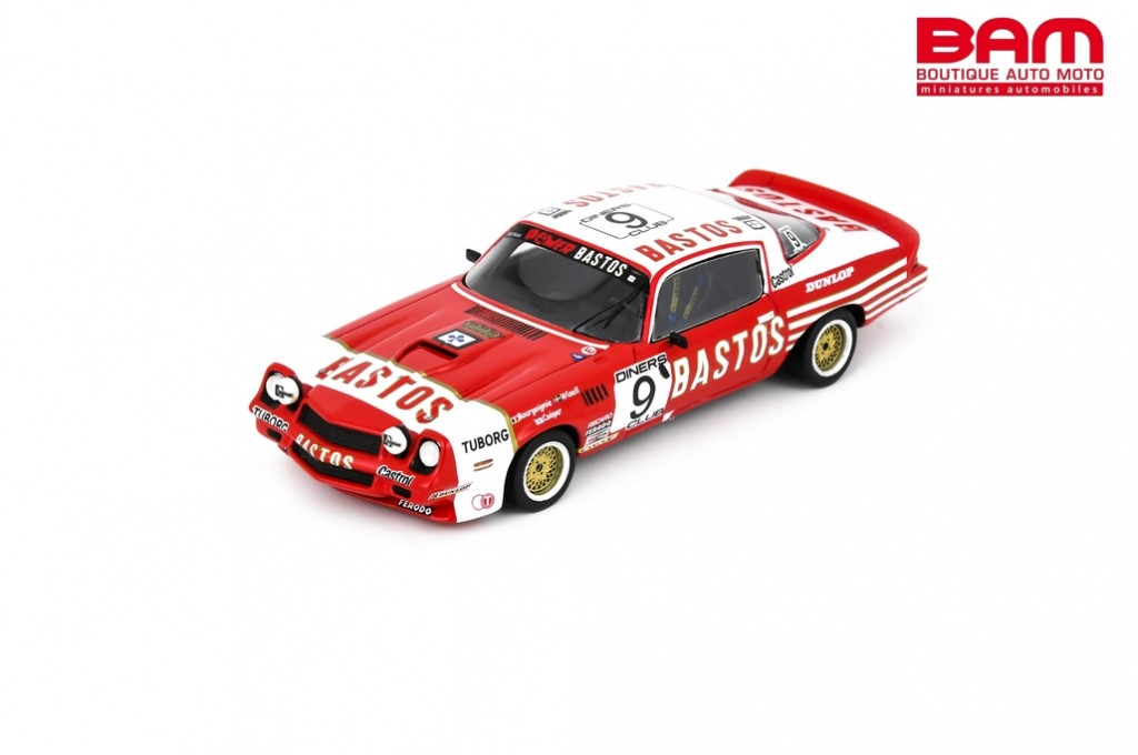 SPARK 100SPA11 Chevrolet Camaro Z28 No.9 Bastos S. Power Racing 24H Spa ...