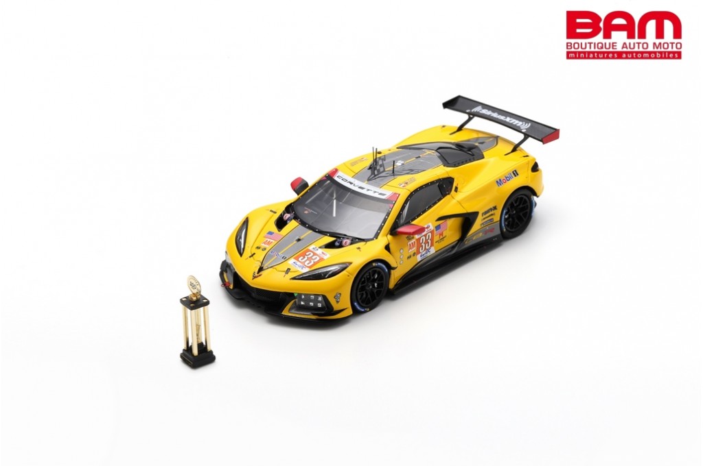 SPARK S8760SS Chevrolet Corvette C8.R N°33 CORVETTE RACING Winner LM ...