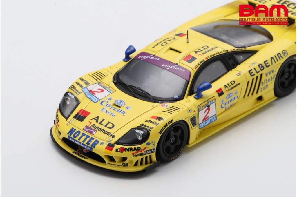 SPARK 100SPA16 Saleen S7-R No.2 Konrad Motorsport 24H Spa 2003 1/43 ...