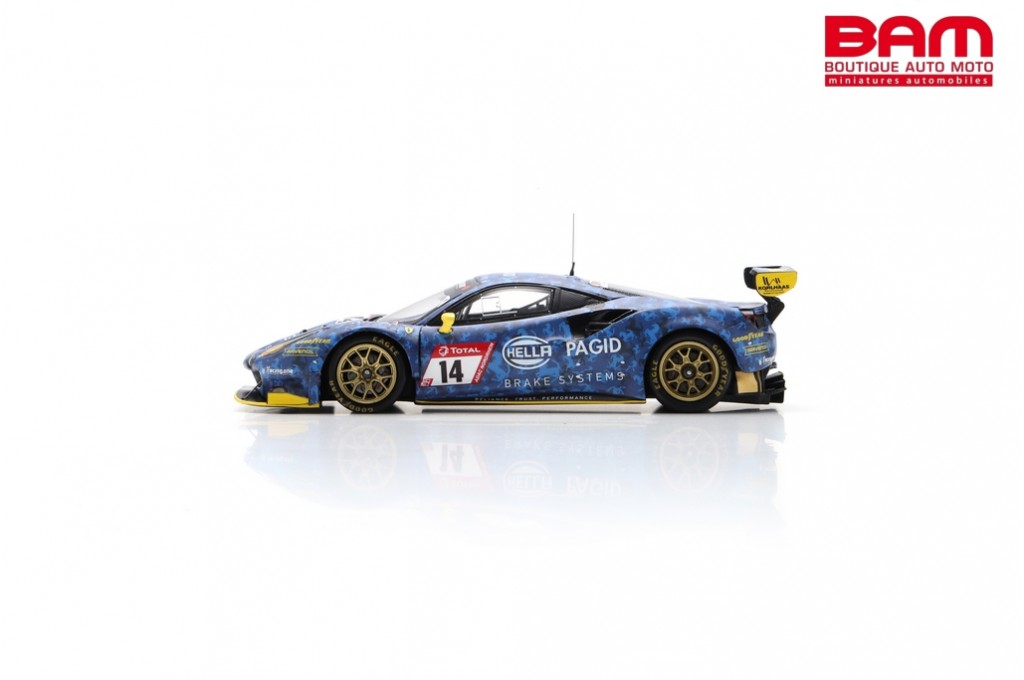 LOOKSMART LSRC096 FERRARI 488 GT3 N°14 Hella Pagid - racing one 24H ...