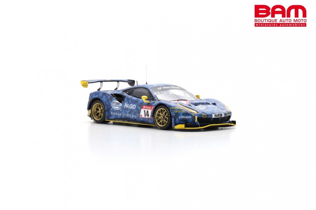 LOOKSMART LSRC096 FERRARI 488 GT3 N°14 Hella Pagid - racing one 24H ...