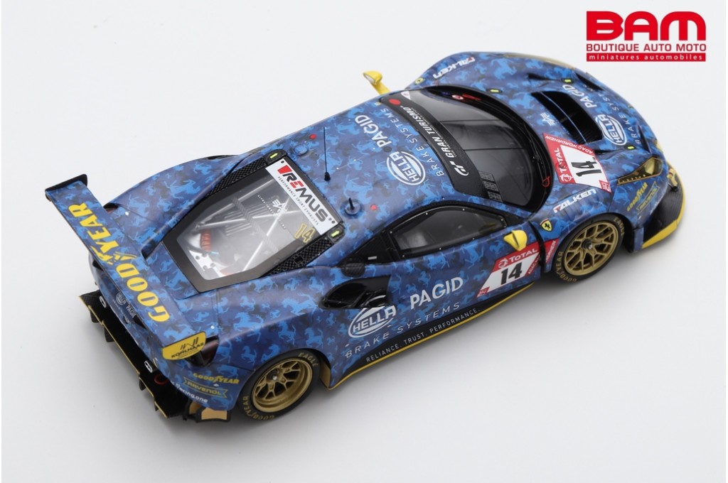 LOOKSMART LSRC096 FERRARI 488 GT3 N°14 Hella Pagid - racing one 24H ...