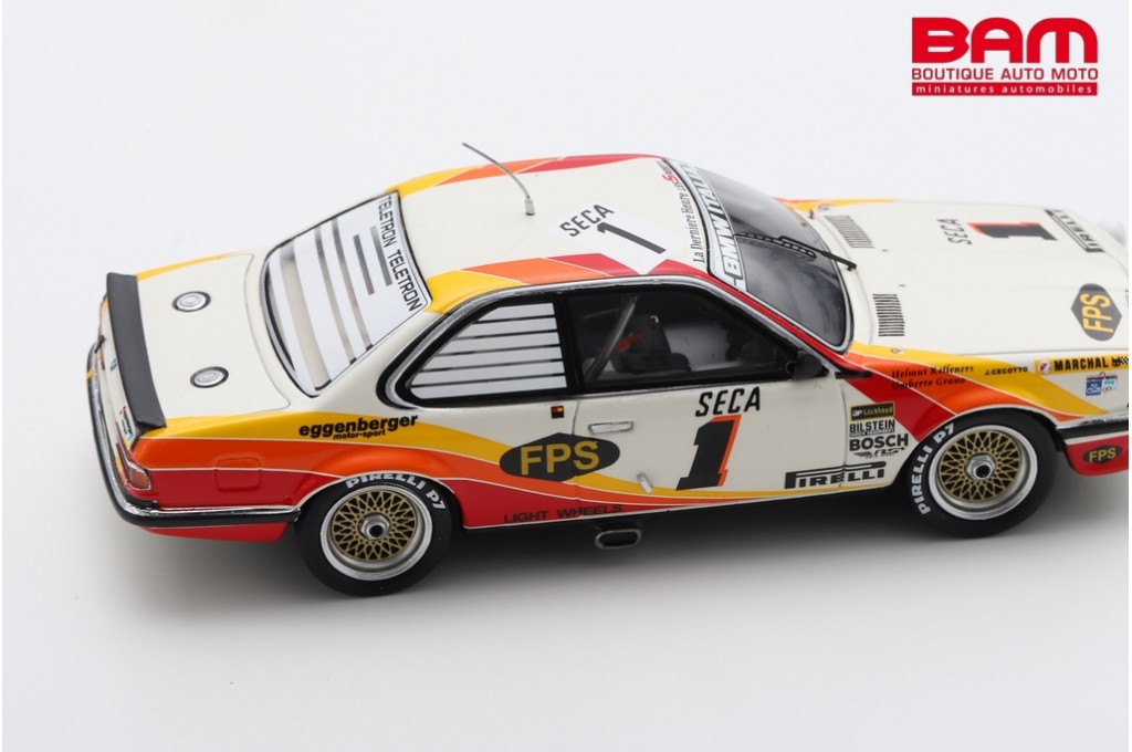 SPARK SB650 BMW 635 Csi N°1 24H Spa 1983 U. Grano - H. Kelleners - J ...