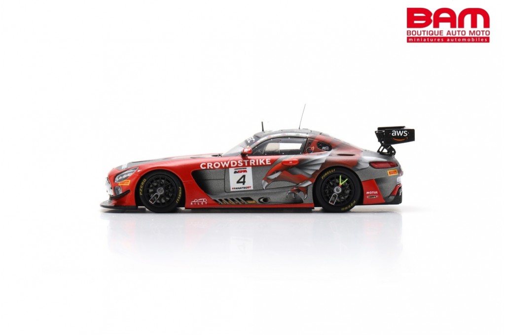SPARK SB723 MERCEDES-AMG GT3 N°4 CrowdStrike Racing by Riley 24H Spa ...