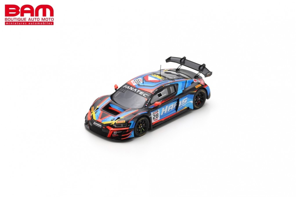 SPARK SB823 AUDI R8 LMS GT3 EVO II N°28 Haas RT 24H Spa 2024 S. Gachet ...