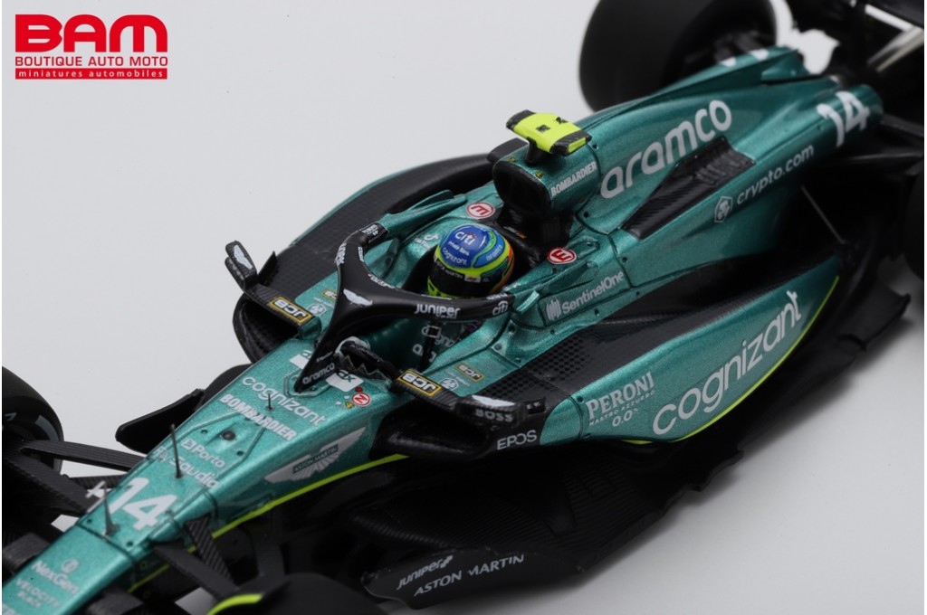 SPARK S8597 ASTON MARTIN AMR23 N°14 Aston Martin Aramco Cognizant F1 ...
