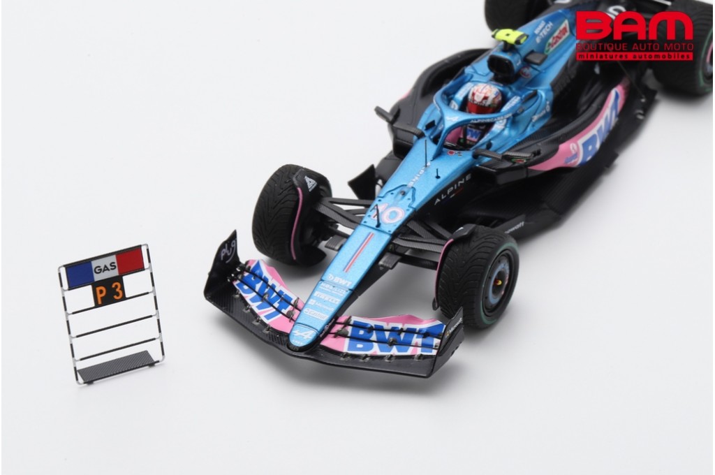 SPARK S8925 ALPINE A523 N°10 BWT Alpine F1 Team 3ème GP Pays-Bas 2023 ...
