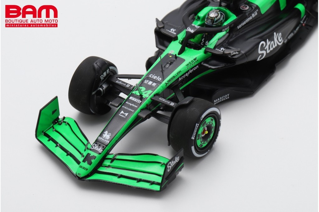 SPARK S9516 STAKE F1 C44 Stake F1 Team Kick Sauber N°24 GP Bahrain 2024 ...