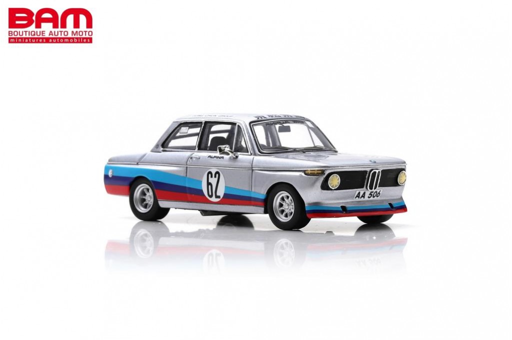 SPARK SA245 BMW Alpina 2002 Tii N°62 Vainqueur Macau A.C.P. Trophy 1977 ...