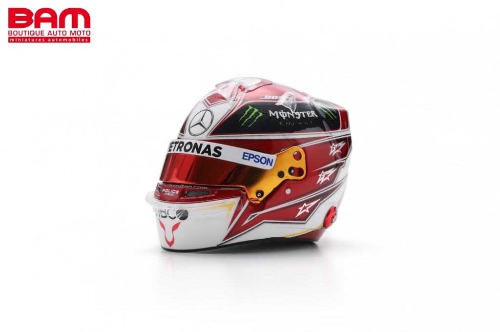 SPARK 5HF173 CASQUE Lewis Hamilton - GP US – Champion du Monde F1 2019 ...