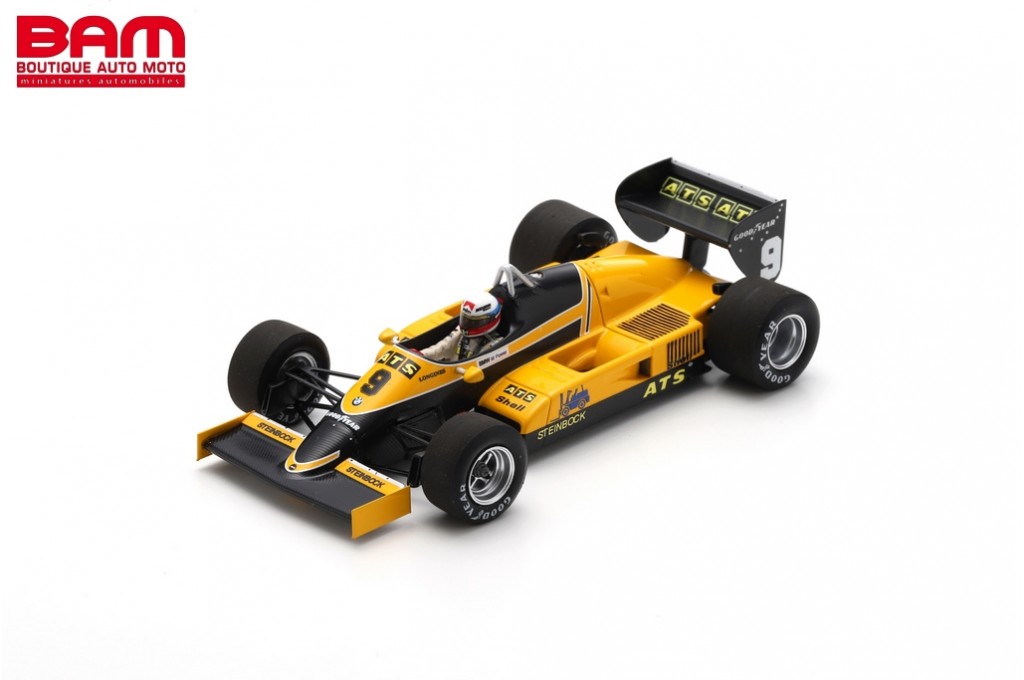 SPARK S3920 ATS D6 N°9 GP Long Beach 1983 Manfred Winkelhock 1/43 ...