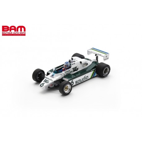 SPARK S7499 WILLIAMS FW08 N°6 3ème GP Allemagne 1982 Keke Rosberg 1/43 ...