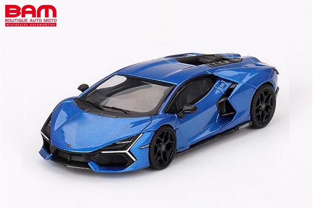 MINI GT MGT00748-L LAMBORGHINI Revuelto Blue 2024 1/64 - Boutique Auto ...
