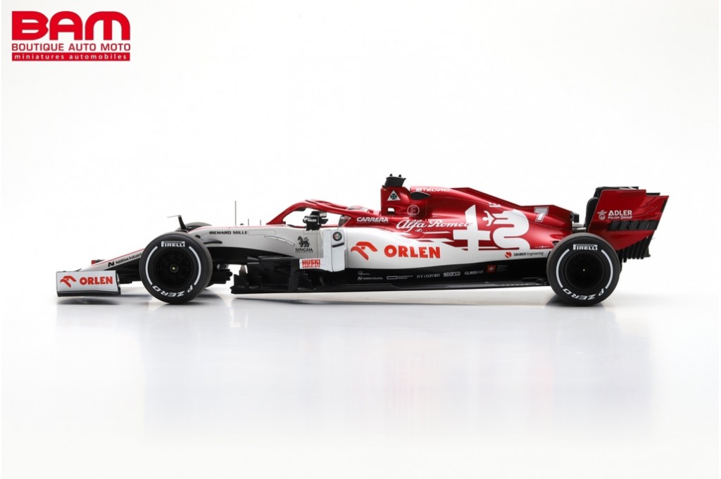 SPARK 18S477 ALFA ROMEO Racing ORLEN C39 N°7 Pre-Test F1 2020 - Kimi ...