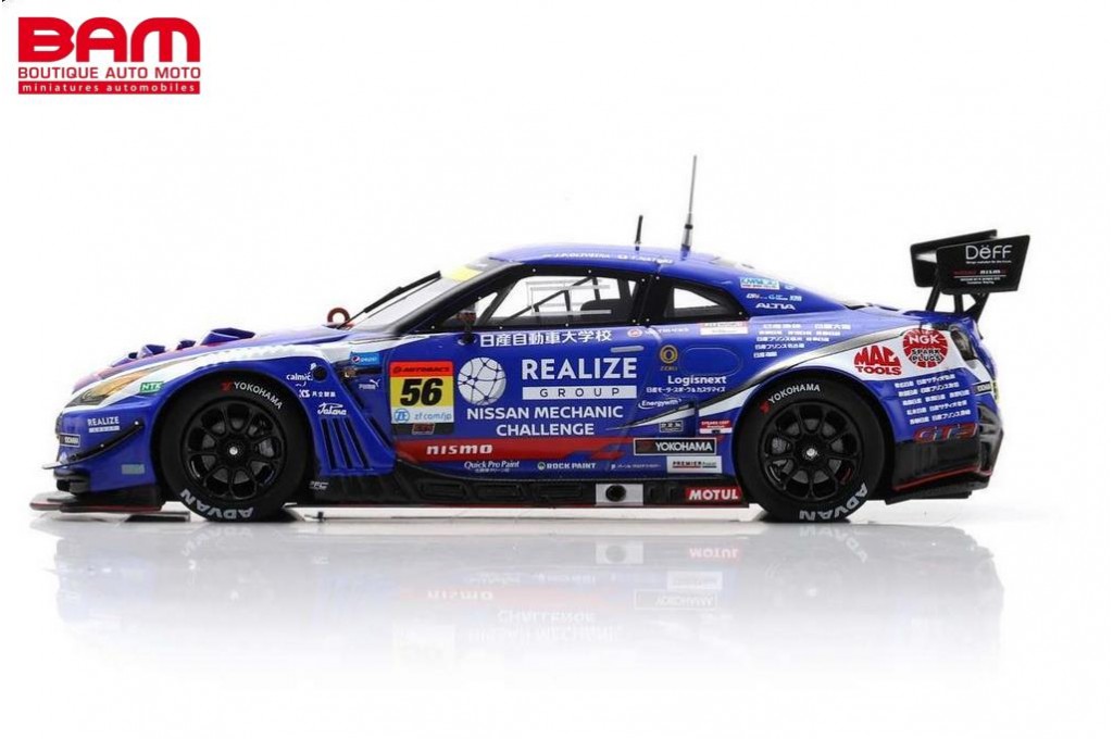 SPARK SGT083 NISSAN GT-R N°56 REALIZE NISSAN MECHANIC CHALLENGE - KONDO RACING GT300 SUPER GT ...