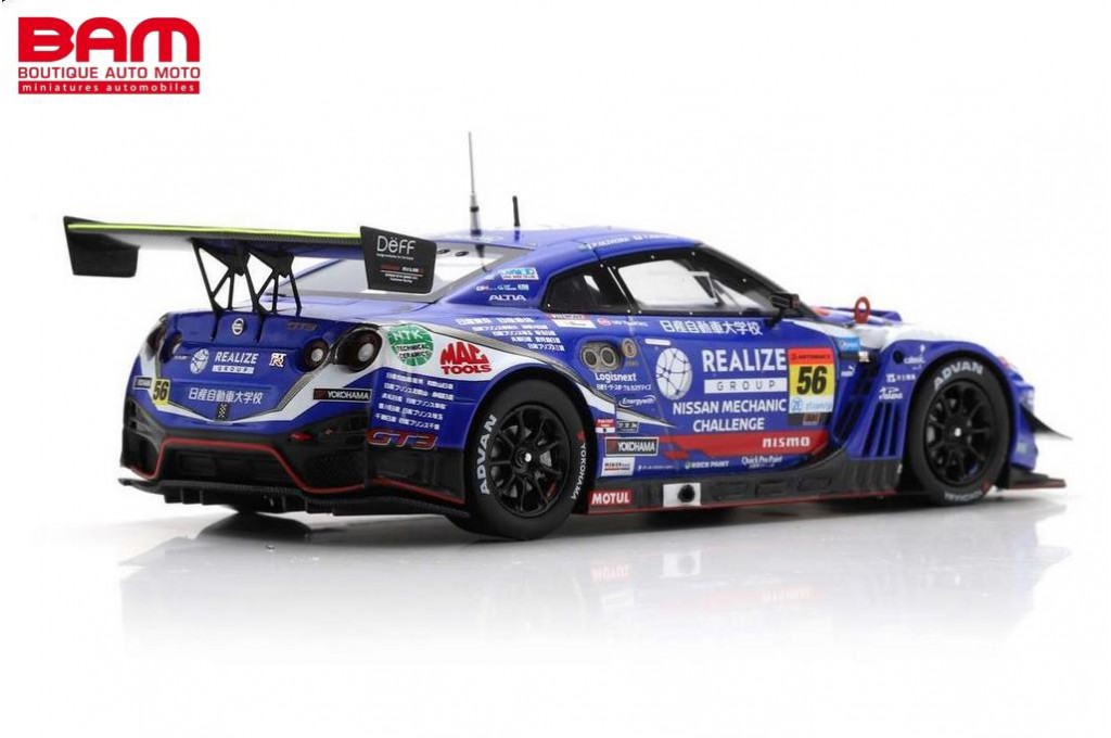 SPARK SGT083 NISSAN GT-R N°56 REALIZE NISSAN MECHANIC CHALLENGE - KONDO RACING GT300 SUPER GT ...