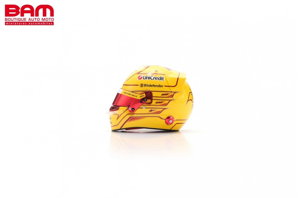 LOOKSMART LSHEL008 CASQUE CASQUE Lewis Hamilton Scuderia Ferrari HP 1/5 ...
