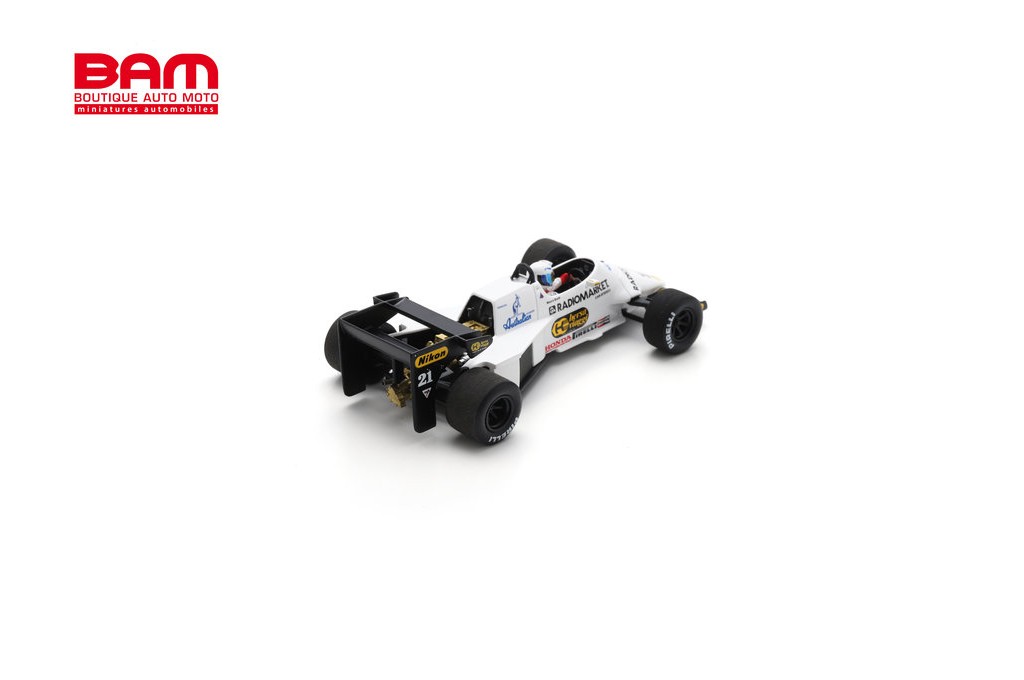 SPARK S3927 SPIRIT 101 N°21 GP San Marino 1984 Mauro Baldi (1/43 ...