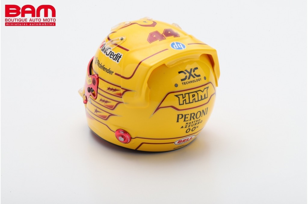LOOKSMART LSHEL008 CASQUE CASQUE Lewis Hamilton Scuderia Ferrari HP 1/5 ...