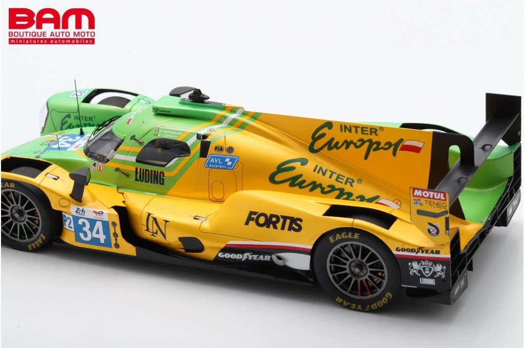 SPARK 18S662 ORECA 07 - Gibson N°34 INTER EUROPOL COMPETITION 2ème LMP2 ...