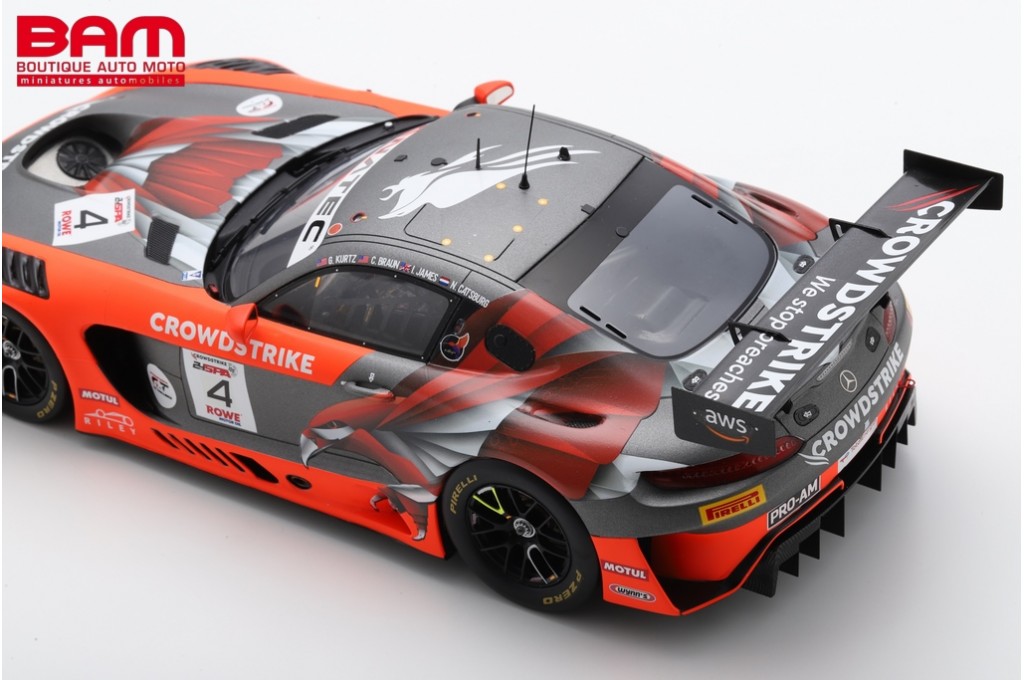 SPARK 18SB079 MERCEDES-AMG GT3 EVO N°4 CrowdStrike by Riley Vainqueur ...
