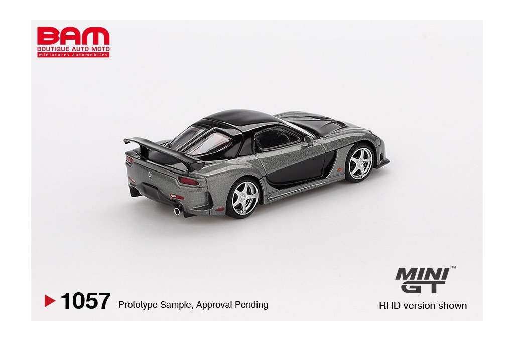 MINI GT MGT01057-L MAZDA RX7 (FD3S) Veilside Fortune Grey 2011 1/64 ...