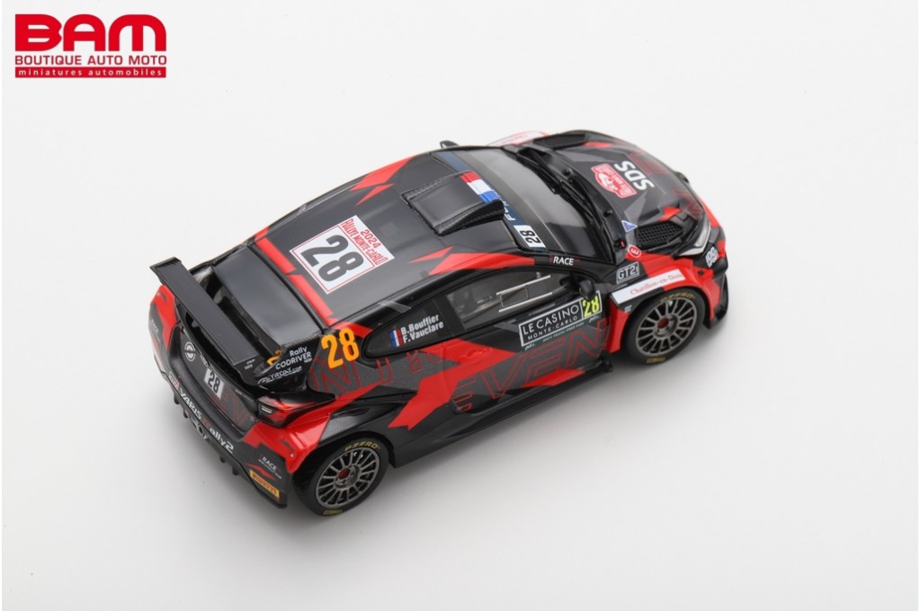 SPARK S6863 TOYOTA GR Yaris Rally 2 N°28 Erace WRT Rallye Monte Carlo 2024 B. Bouffier - F ...
