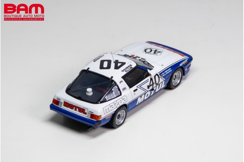 SPARK 43SPA1981 MAZDA RX7 N°40 Mazda Motul TWR RT Vainqueur 24H Spa ...