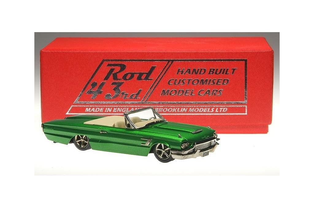 BROOKLIN MODELS ROD20 FORD THUNDERBIRD CONVERTIBLE 1.43 - Boutique Auto ...