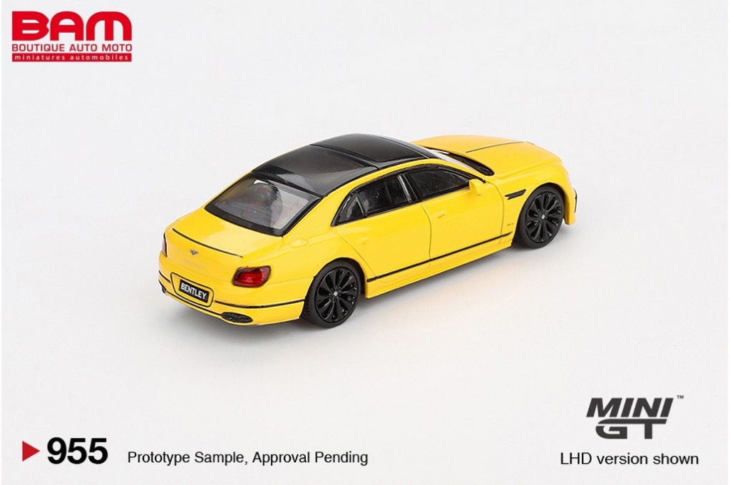 MINI GT MGT00955-L BENTLEY Flying Spur Monaco Yellow 2023 (1/64 ...
